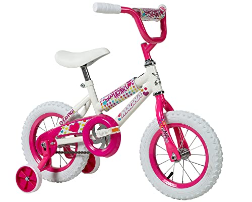 Dynacraft Magna Sweetheart 12" Children's Bike â Fun and Colorful Design, Sturdy and Durable, Perfect for Kids Learning to Ride, Easy to Assemble, Ideal for Young Riders