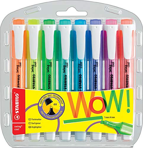 Stabilo swing cool highlighters - 4-pack