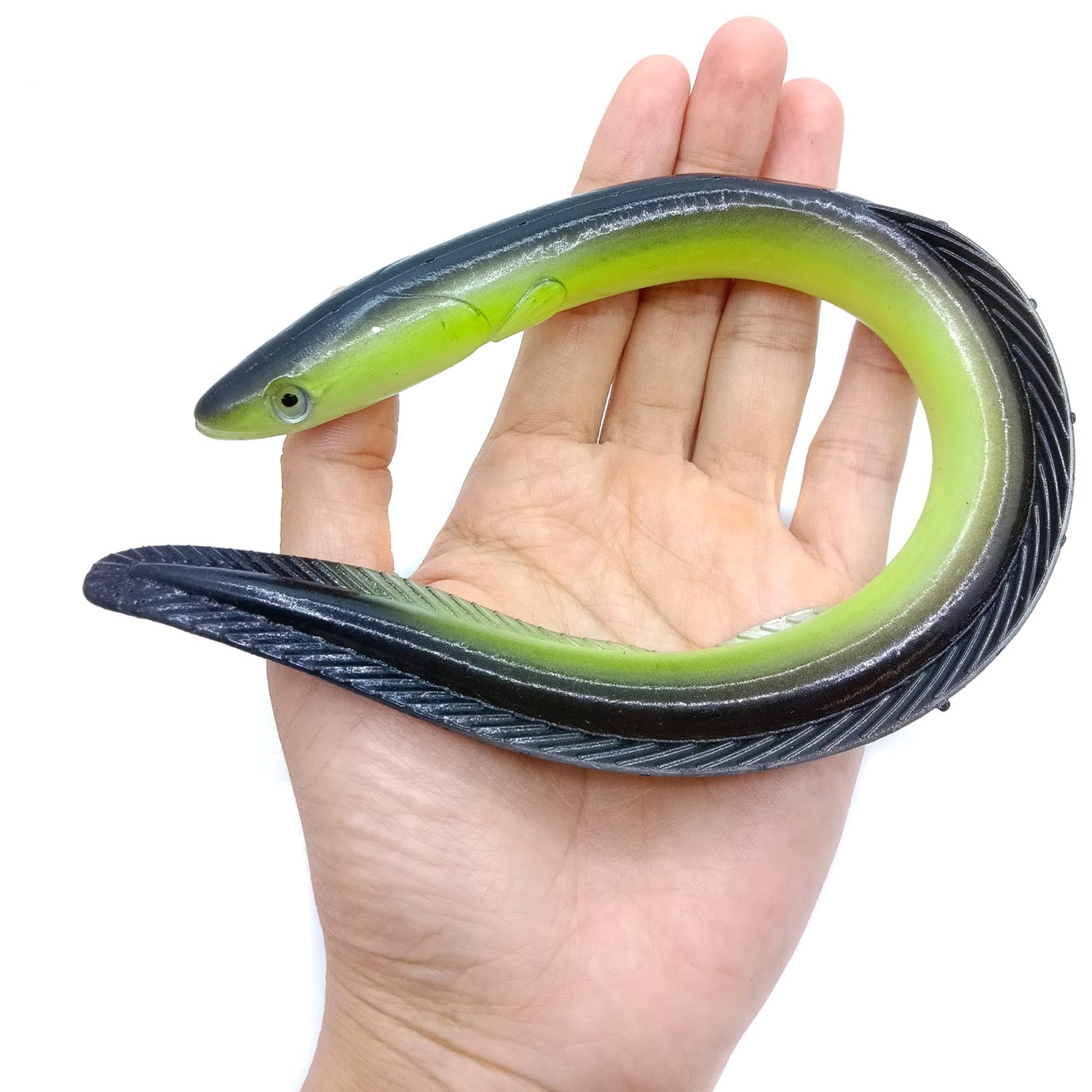 Fishing Soft Lures, 2 Pcs EEL baits Crankbaits Set Fishing Big Fish Baits Lures Sports & Outdoors Fishing Gear Accessories for Freshwater and Saltwater