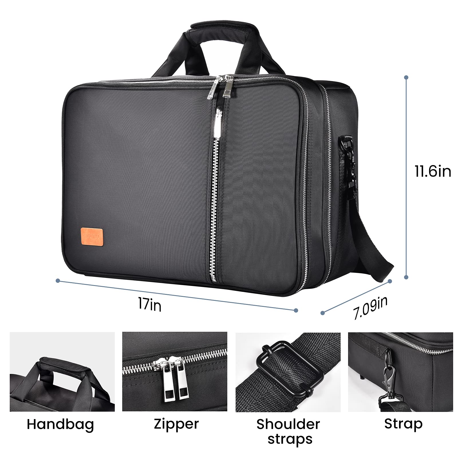 Diocall Travel Case Compatible with PS5, Protective Carry Bag for Playstation 5, DualSense Wireless Controller and Accessories