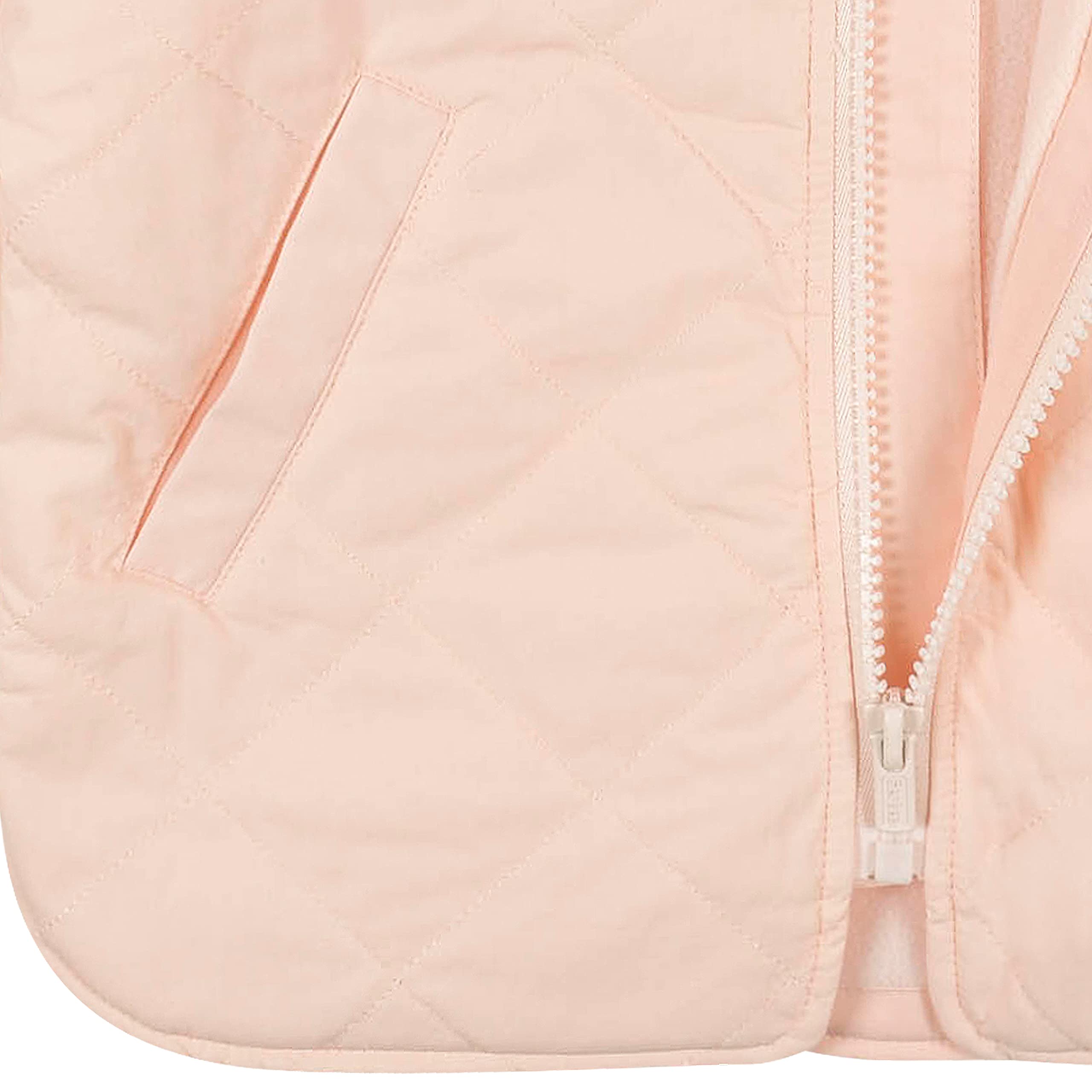GerberBaby GirlsToddler Hooded Quilted JacketPink18 Months