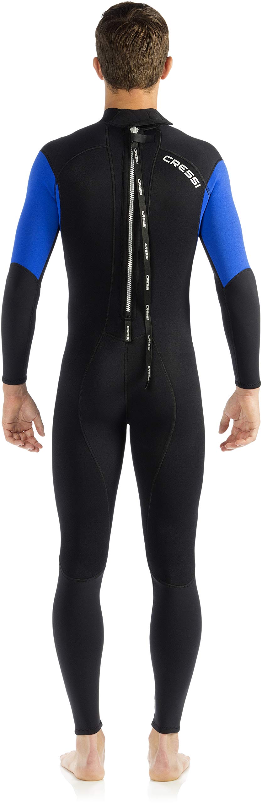 Cressi Morea - Mens Wetsuit Full 3mm, in Premium High Stretch Neoprene (L/4)