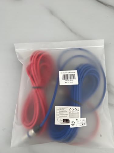 EBXYA XLR Cables 50 ft 2 Pack - Mic Cables Balanced DMX Cable Male to Female Suitable for Microphones, Radio Station, Stage Lighting