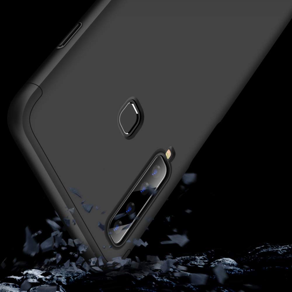 Front-Back Bumper for Samsung Galaxy A9 (2018) | Resistant Frame with Screen