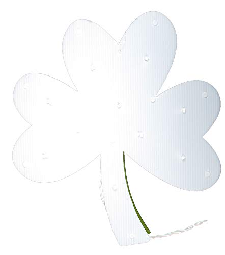 Impact Innovations Shamrock Lighted Window Decoration Indoor Outdoor Use 14β x 12.5β