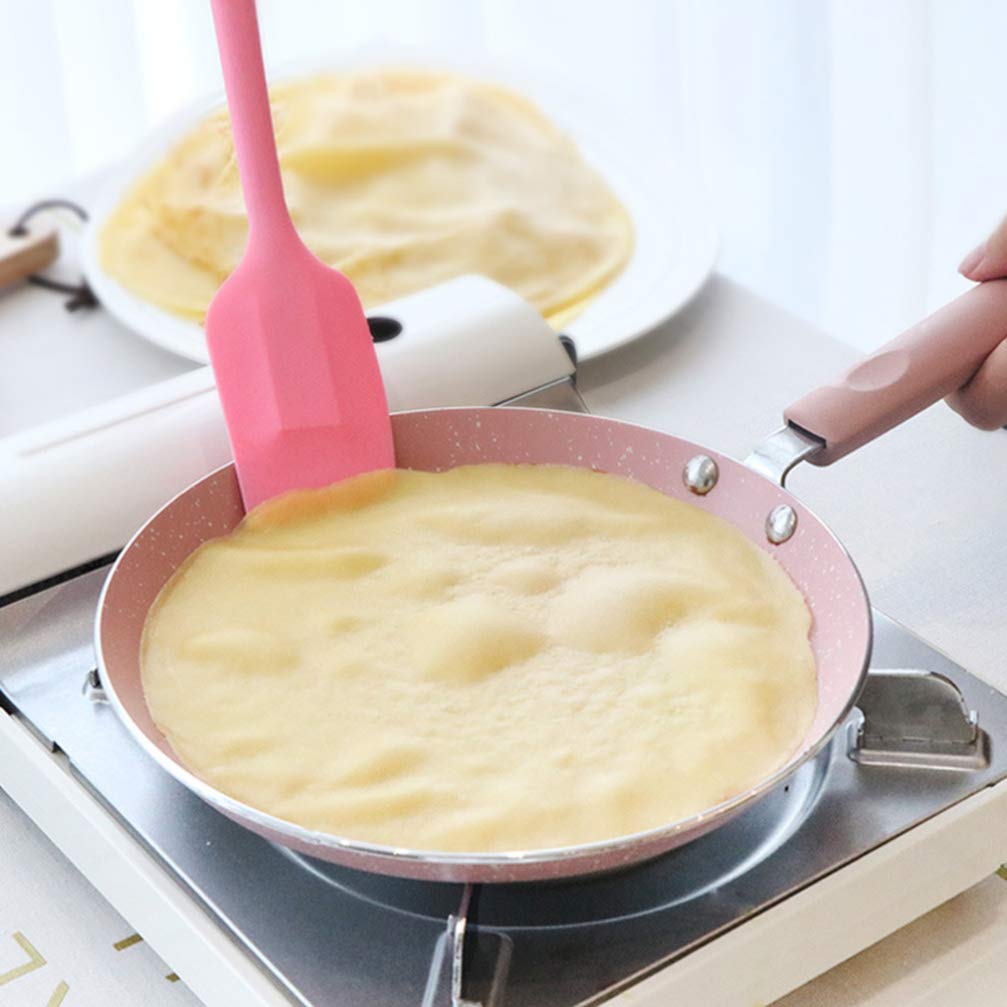 Hemoton Frying Pan Aluminum Non-Stick Pan No Stick Pan Crepe Pan Tortillas Pan Metal Pans Mini Nonstick Pan Nonstick Skillet Non Stick Pan Kitchen Gadget Pancake Skillet Pizza Plate Egg
