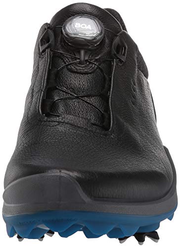 ECCO Men's Biom G3 BOA Gore-TEX Golf Shoe, Black Yak Leather, 12-12.5