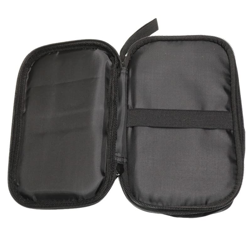 Double Pocket Carrying Case/Bag for Multimeters Fits Fluke UNI-T Others 002762 Automation247