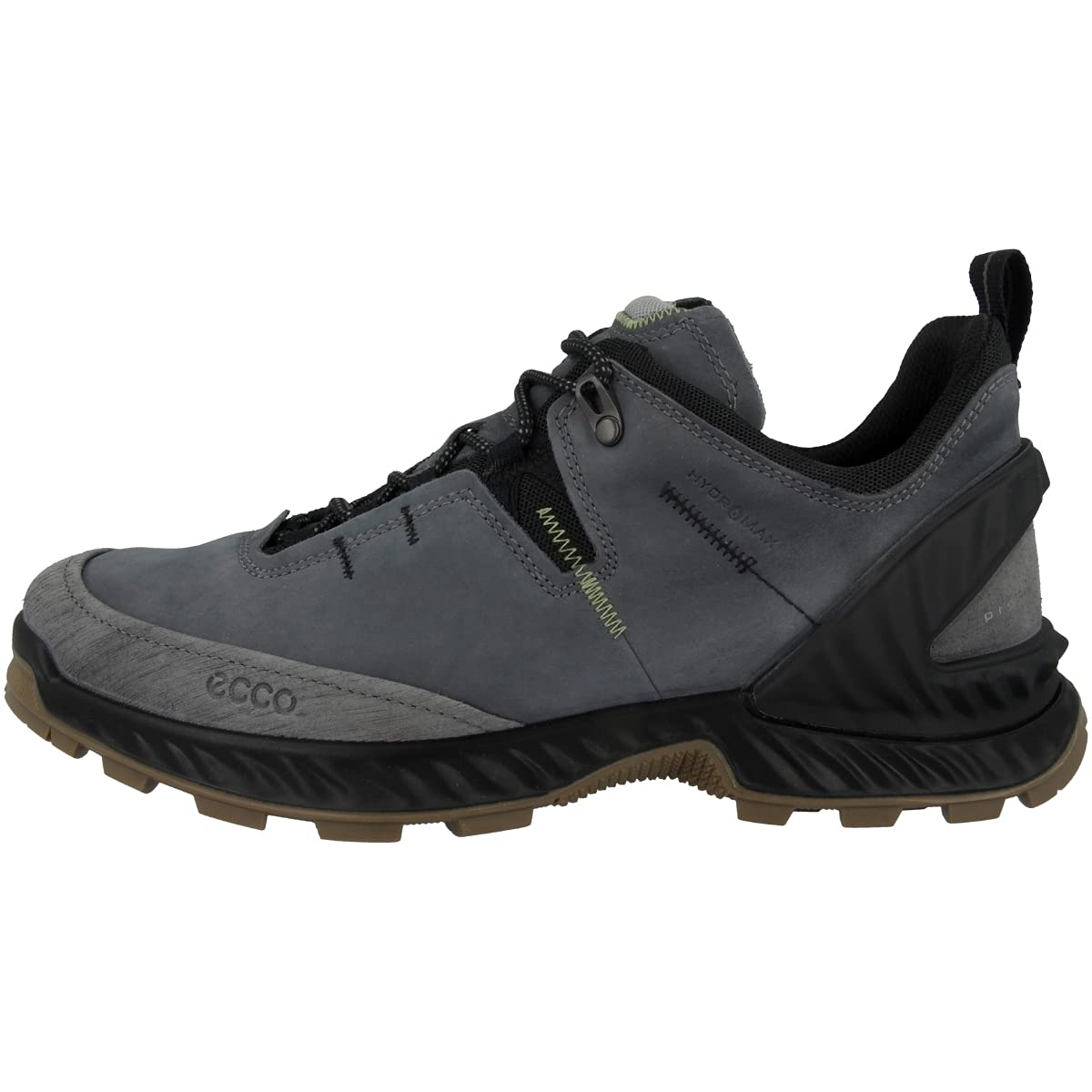 ECCO Men's ExoHike Low Hydromax Water Resistant Hiking Shoe, Magnet, 10-10.5