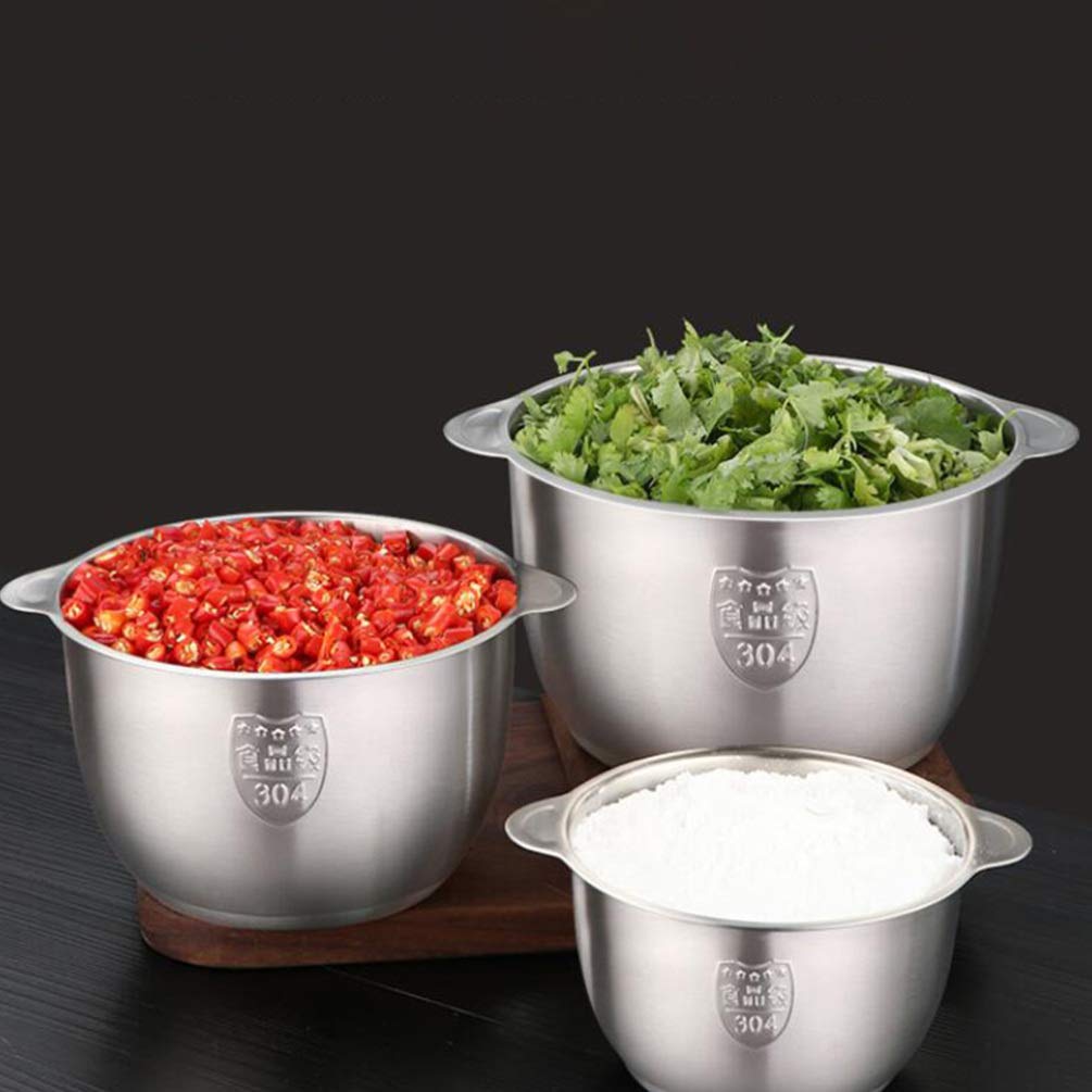Hemoton Stainless Steel Cooking Utensils 1pc Stainless Steel Pot Kitchen Cover with Cover Stainless Steel Stock Pot
