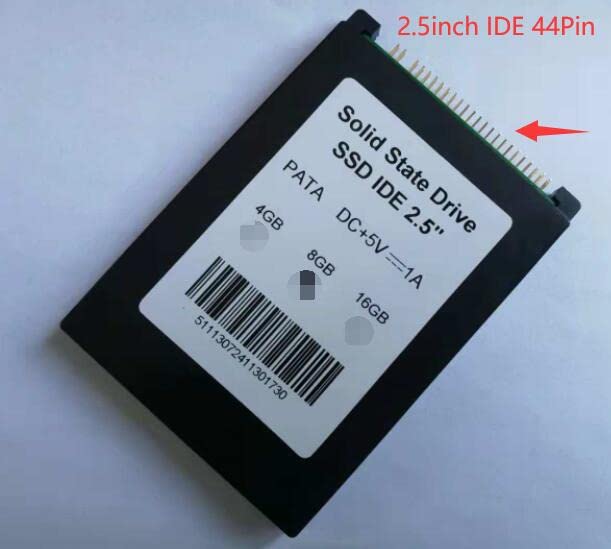 MHXYYXHM 16GB 2.5 inch 16G 44p IDE SSD 2.5IDE Solid State Drive 44Pin Thickness 9.5MM for Industrial IPC Soft Route Laptop