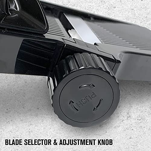 Emeril Lagasse 3 in 1 Mandoline Slicer for Kitchen Vegetable Slicer, Vegetable Chopper and French Fry Cutter for Cheese, Onion, Potato, Carrot Julienne, with Precise Adjustability