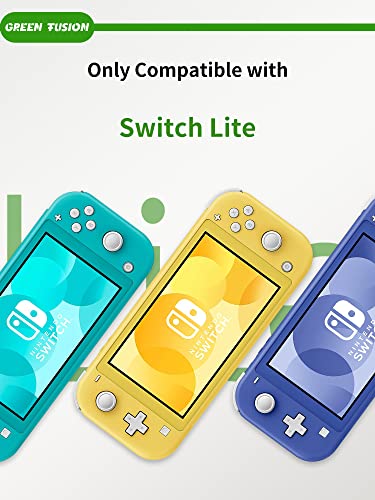 GREEN FUSION Only for Switch Lite Battery Replacement, HDH-003 Battery for Nintendo Switch Lite Game Console (Not for Nintendo Switch) with Installation Instruction & Repair Toolkit