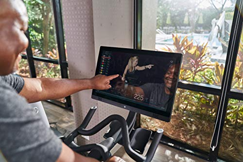 Echelon Smart Connect Fitness Bike, 30-Day Free Echelon Membership, Easy Storage, Small Spaces, Cushioned Seat, Solid Design, HIIT, Top Instructors, 32 Resistance Levels, Bluetooth, EX-7S