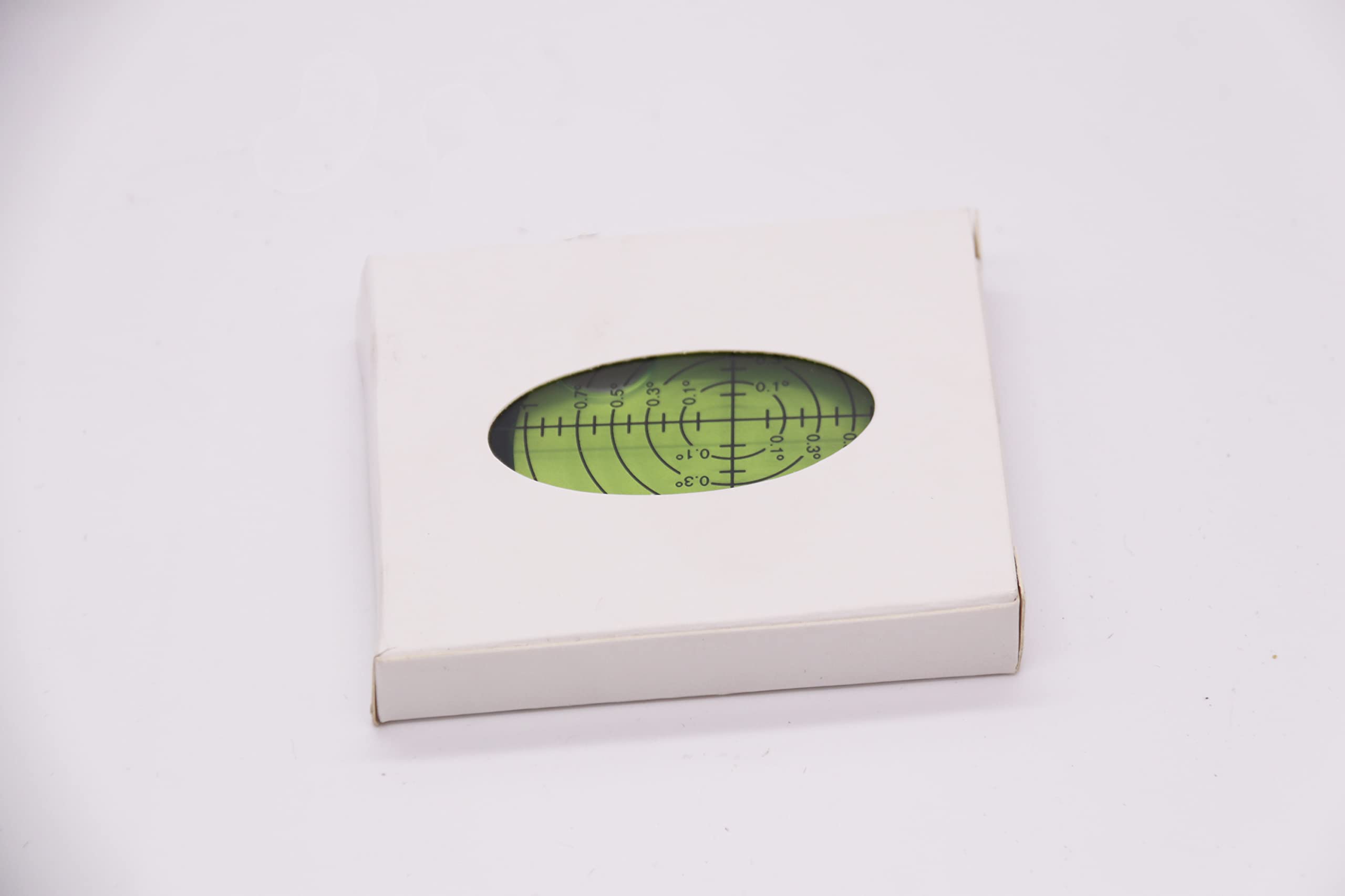 High Spxatrew High Precision Bubble Spirit Level With Magnetic, Diameter 2.36"60mm ，Thinckness12mm,Accuracy 15'/2 mm Circular Degree Marked Surface Level Inclinometers for Surveying (MUT-2-12)