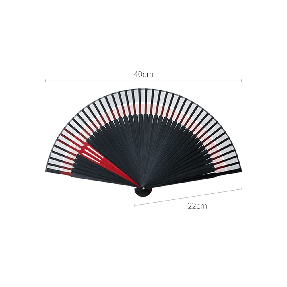 DOUYA Silk Ancient Fan Fan Chinese Craft Fan Hanfu Dance Fan Gift Fan Summer Cool Folding Fan (1)