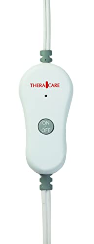 Thera|Care Small Size Heating Pad with Moist & Dry Heat | Wide-Range Heat Temperature Setting | 9β x 9β, Gray, (24-810)