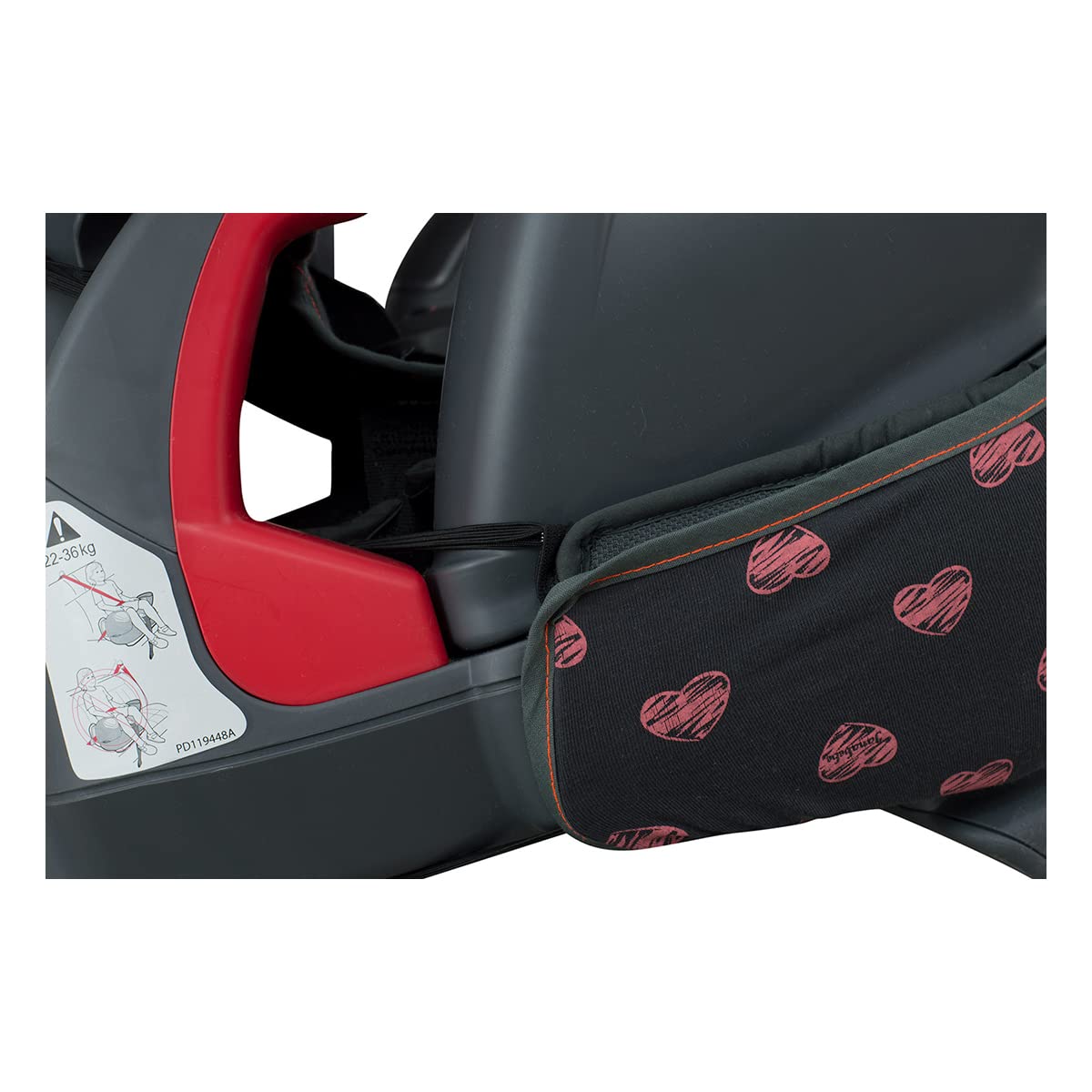 JYOKO Kids Cotton Cover Liner Compatible with Graco Nautilus (Black Series)