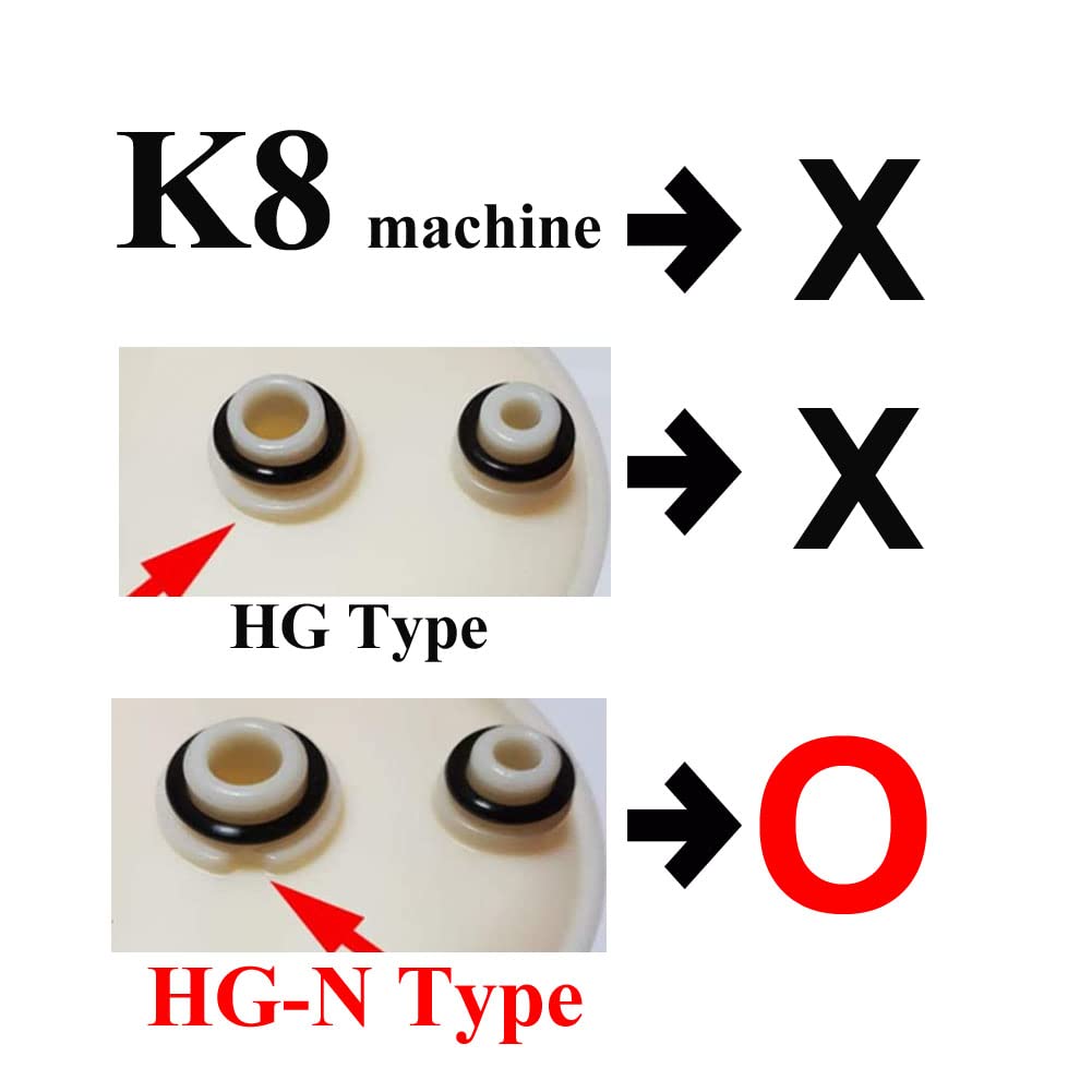 Ionhitech Replacement Filter Compatible with Water Ionizers Using HG-N Filter (Not Compatible with Original HG Models and K8 Machines)