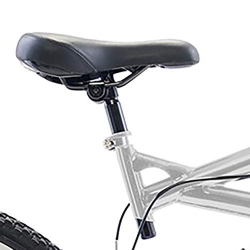 Cycle Force Dual Suspension Mountain Bike, 26 inch wheels, 18 inch frame, Men's Bike, Silver