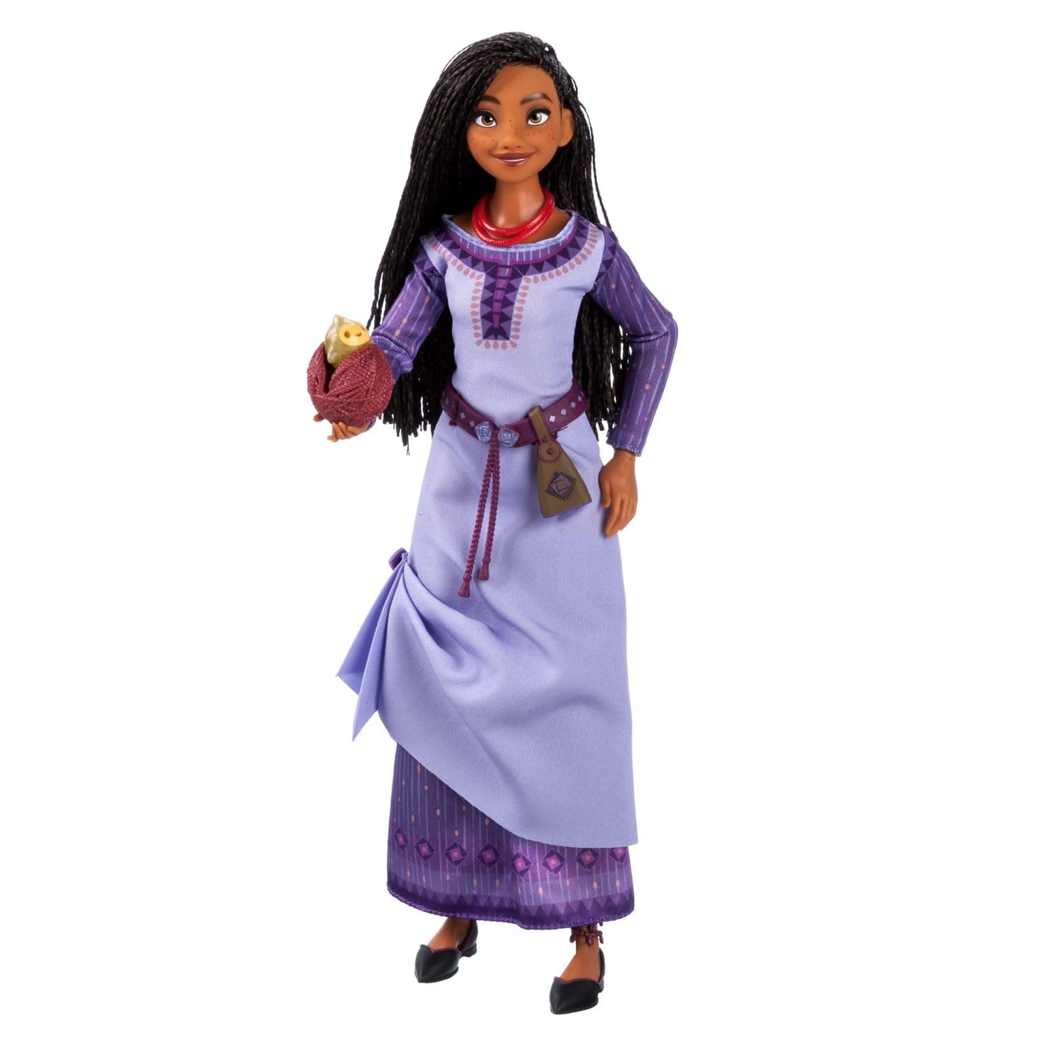 Disney Store Official Asha Singing Doll β Wish - 11 inch - Mesmerizing Melodies with Authentic Look - Interactive Music Play - Ideal Gift for Music Lovers & Collectors