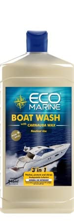 ECO MARINE Premiun Boat Wash with Carnauba Wax, 32 fluid ounces