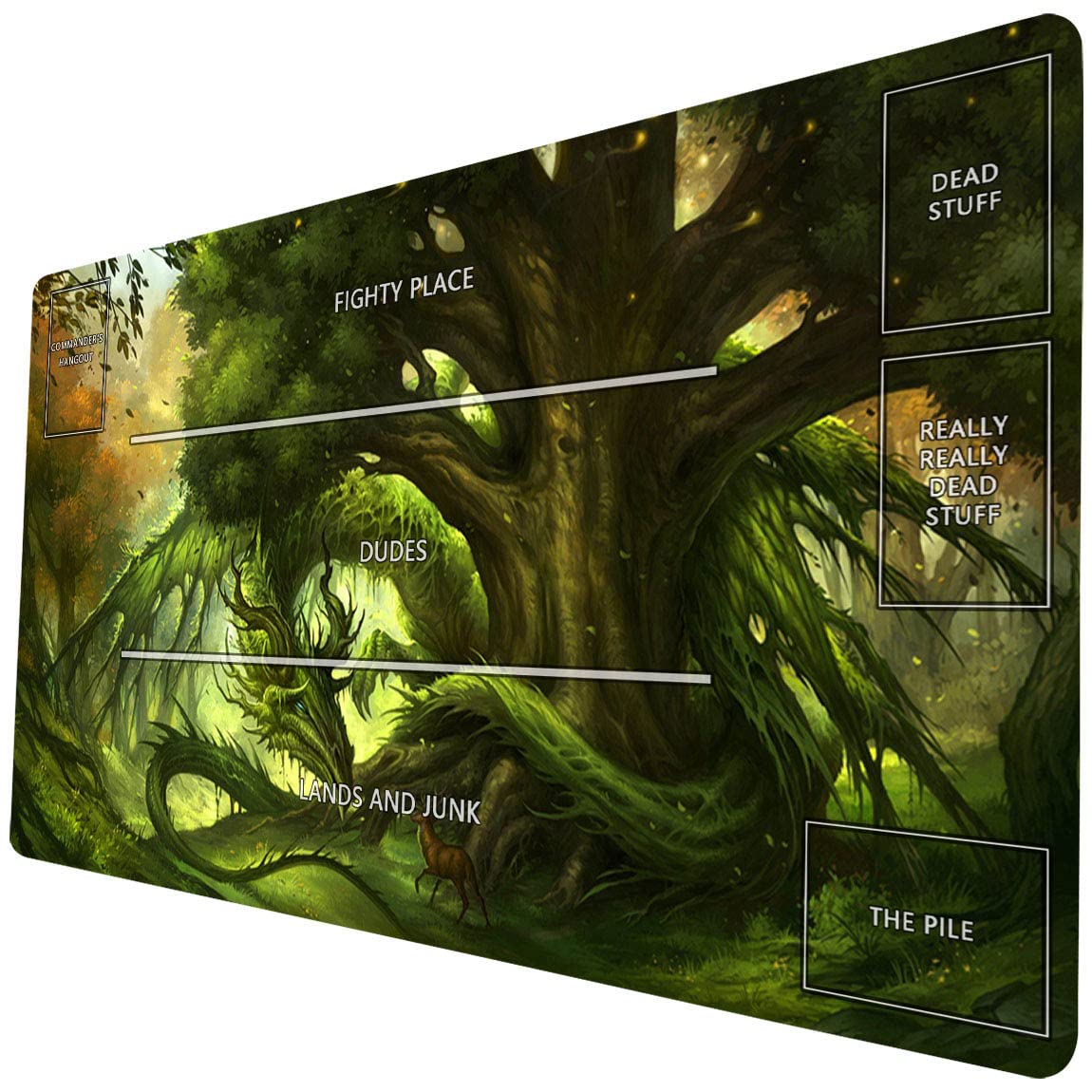 Elder Dragon MTG Playmat Board Game Gamemat for TCG RPG CCG Trading Card Game Play mats Ferocious Zombie Dragon Mousepads Collection Regional Division 169
