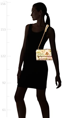 GUESS Nerina Convertible Crossbody Flap, Peach Floral