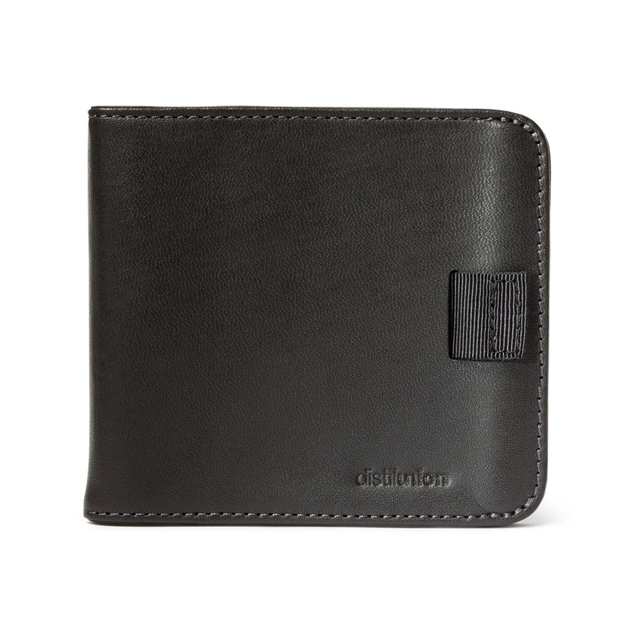 Distil Union - Wally Euro, Slim Leather Wallet with Coin Pouch and Money Clip (Ink)