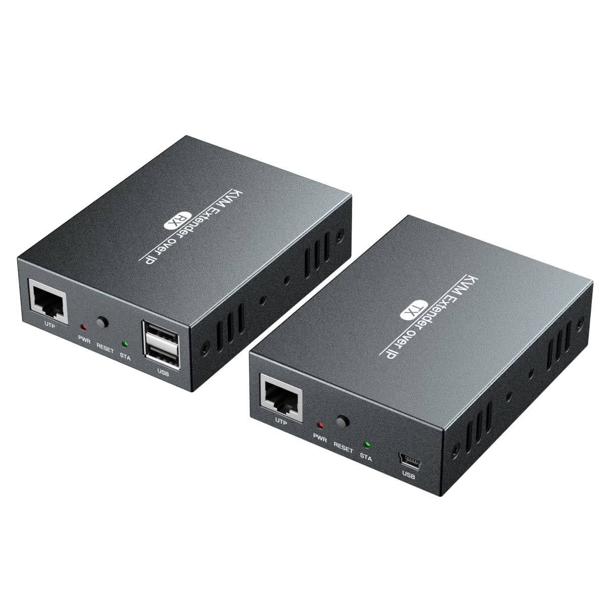 HDMI KVM USB Extender 150m Over Cat5e/6 Ethernet Cable Support Multiple Receivers, Mouse Keyboard Controlled DVR, NVR, Laptop, PC