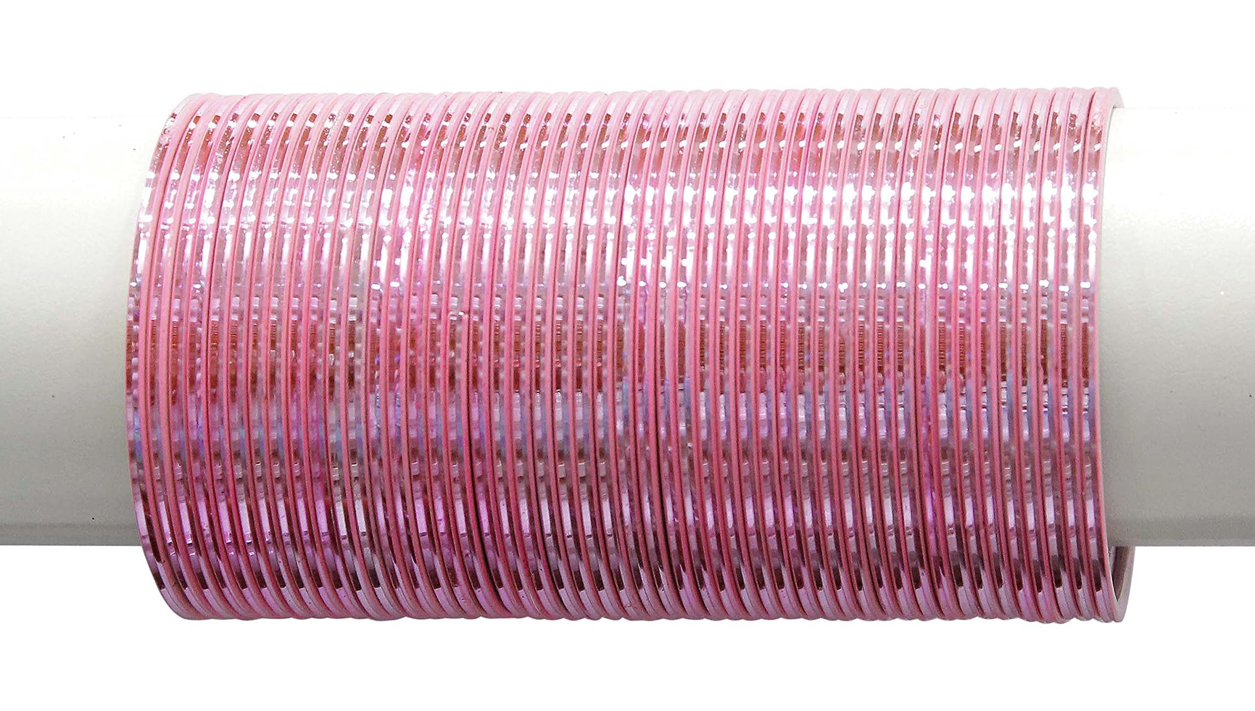 Fullos Beauty Traditional Indian Bangle for Womens & Girls (PINK, 2.8)