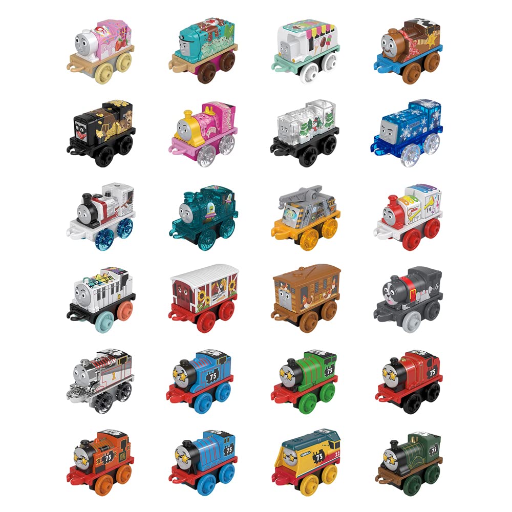 Fisher-Price Thomas & Friends Collectible Minis - Series 1 ~ Comes with a Cargo Car and One Surprise Mini Train ~ 24 to Collect