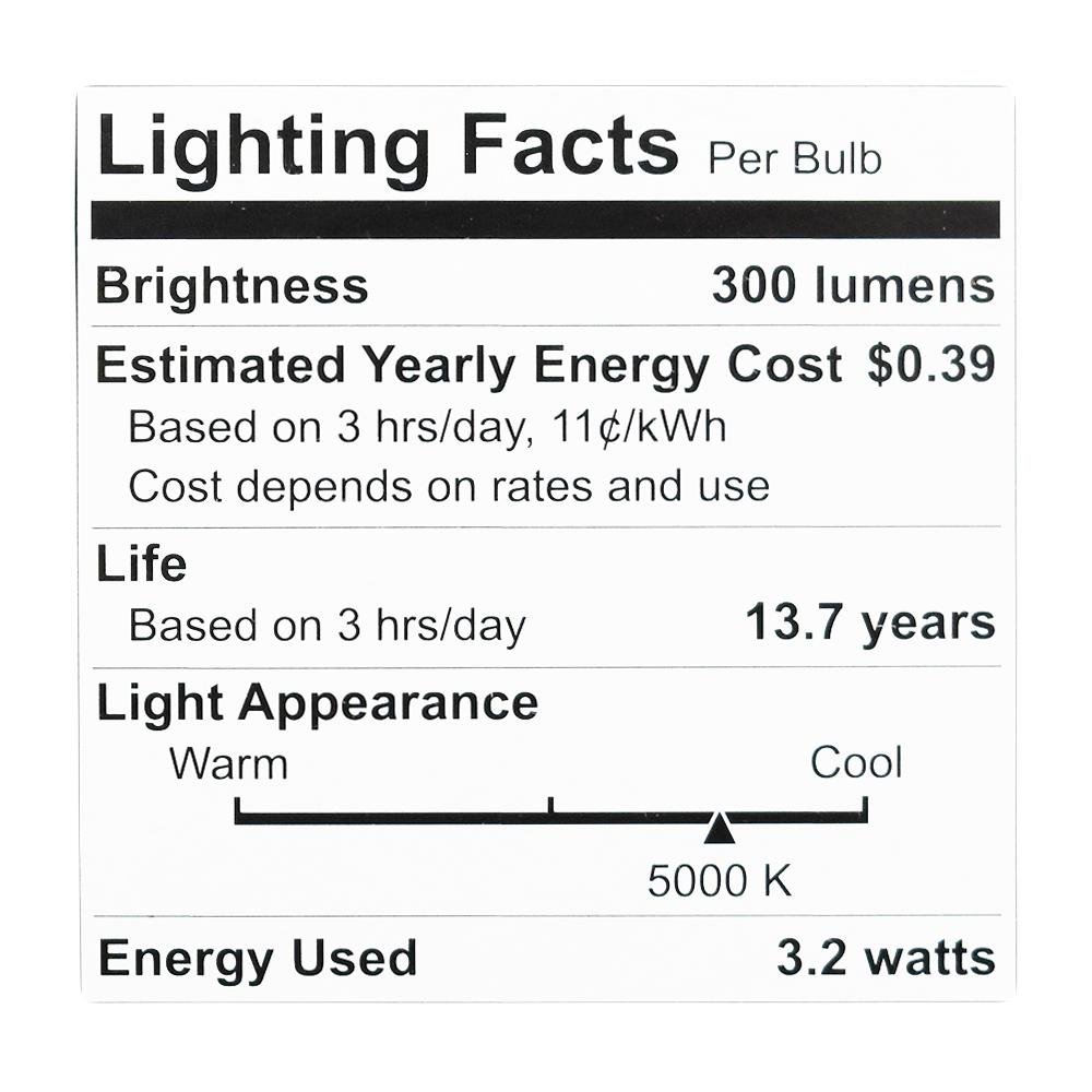 EcoSmart 40-Watt Equivalent ST19 Antique Edison Dimmable Clear Glass Filament Vintage Style LED Light Bulb Daylight (2-Pack)