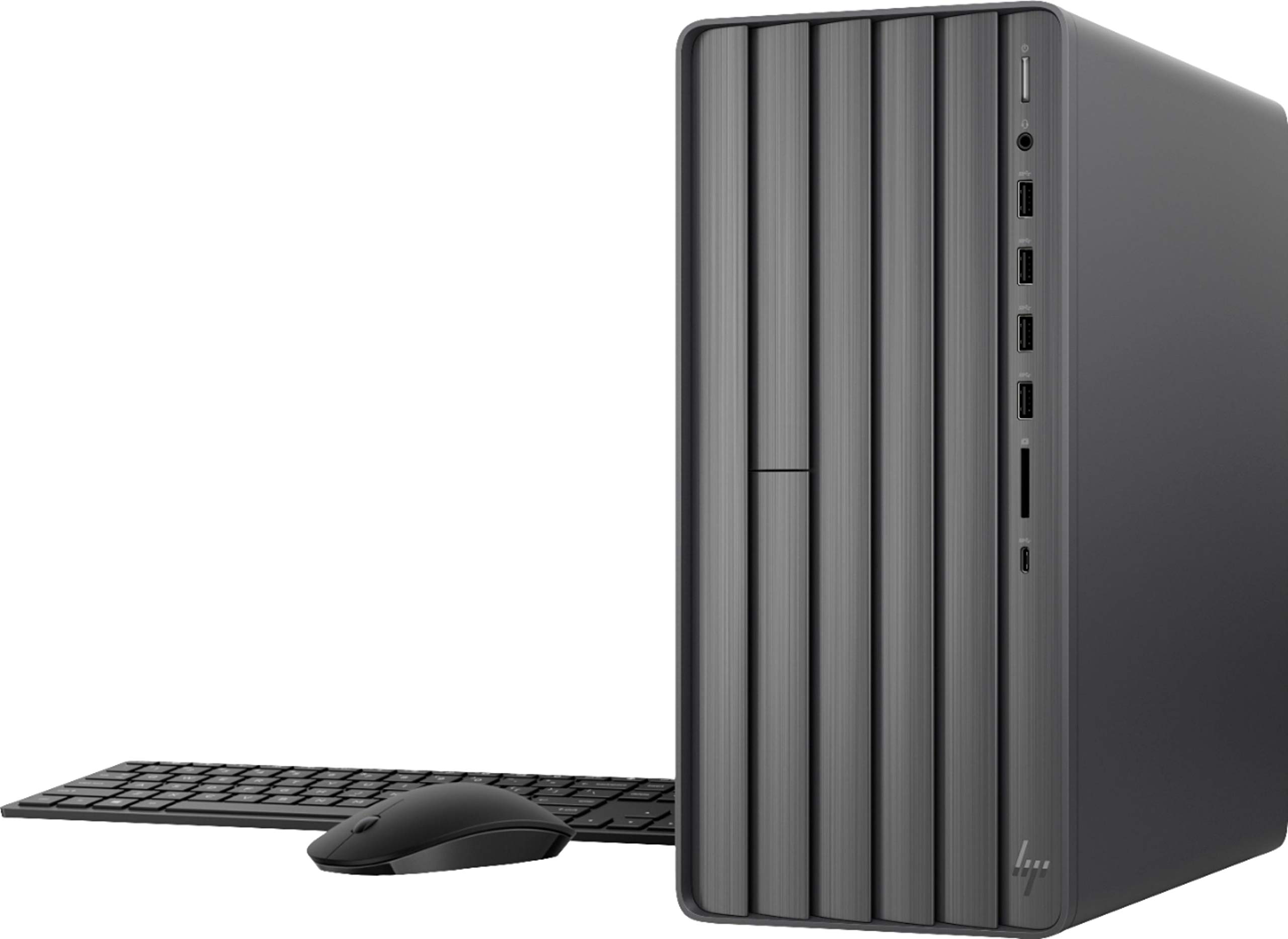 HP Envy TE01-1150xt Home & Business Desktop (Intel i7-10700 8-Core, 32GB RAM, 1TB PCIe SSD + 1TB HDD, Intel HD 630, WiFi, Bluetooth, 4xUSB 3.1, 1xHDMI, SD Card, Windows 11 Home)