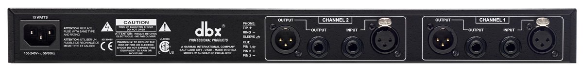 dbx 231s Dual Channel 15-Band Equalizer