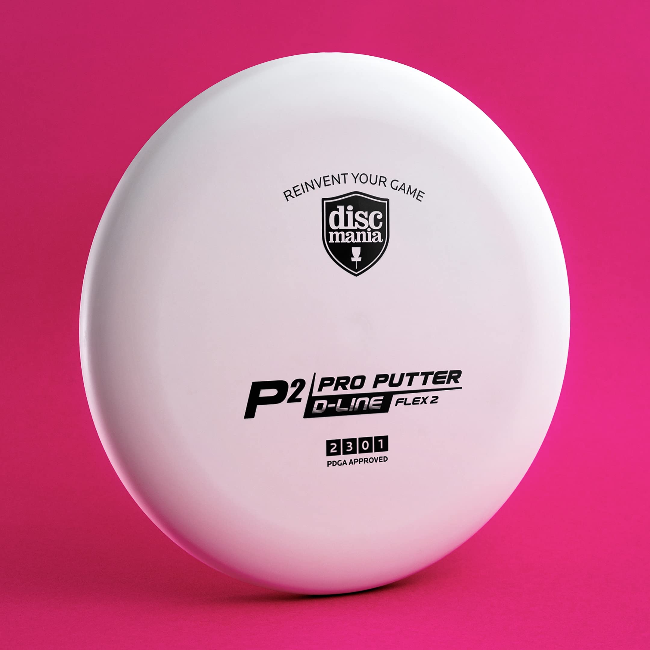 Discmania P2 Disc Golf Putter – Disc Golf Putter Pack – Flex 2 P2 Disc Golf Putter with Stable Disc Flight, Practice Putter Pack (Colors May Vary) (10 Pack)
