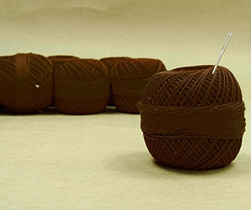 S2J Embroidery Yarn Anchor Set of 10 Pieces Crochet Cotton Thread Knitting Tatting Ball