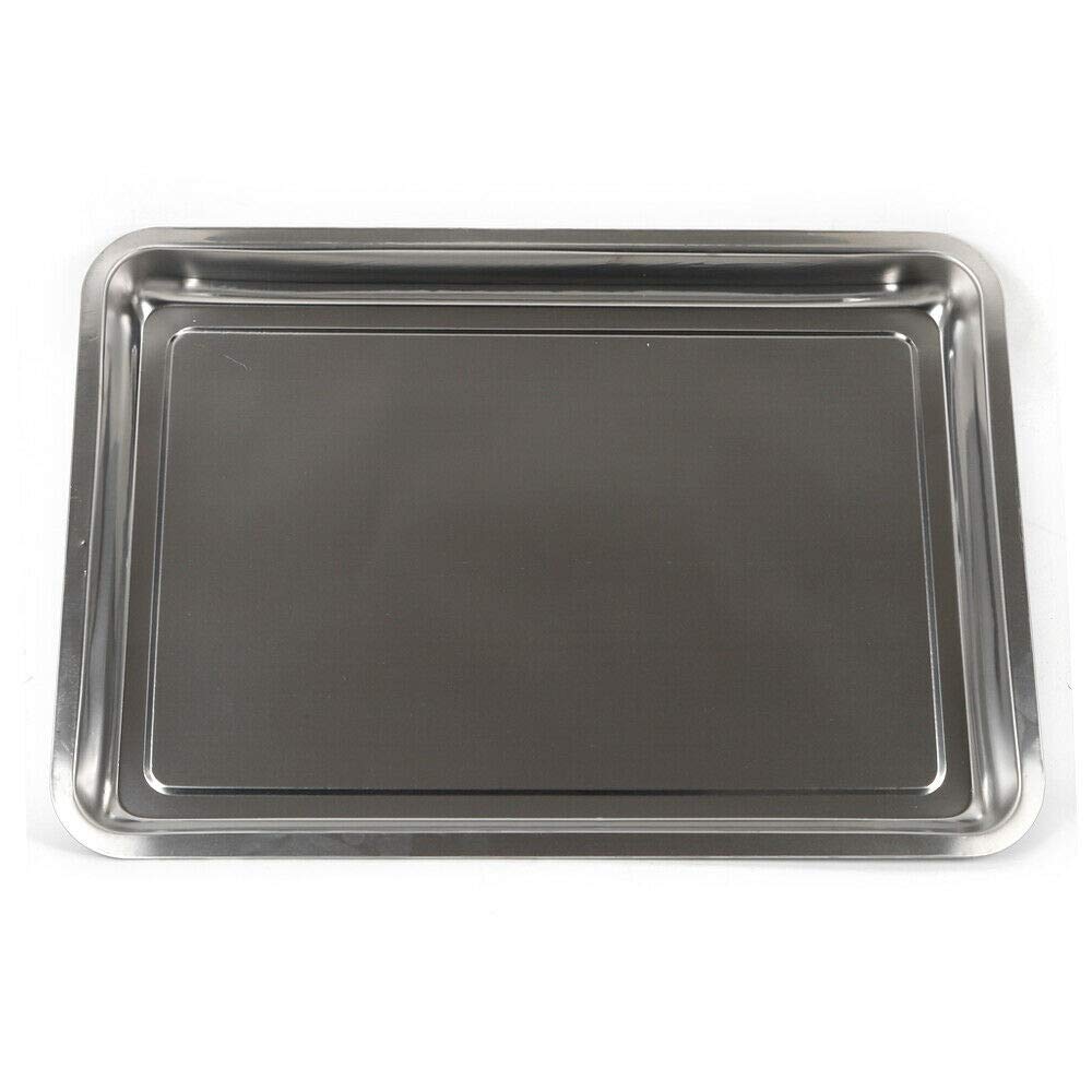 DYRABREST 6 PCS Full Size 2" Deep Stainless Steel Buffet Catering Pans for Hotels, Restaurant,Steam Table Pans/Hotel Buffet Pans kitchen,19.2''×13.3''×1.3''