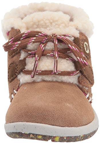 Merrell Bare Steps Cocoa Boot, Chestnut, 10 US Unisex Little Kid