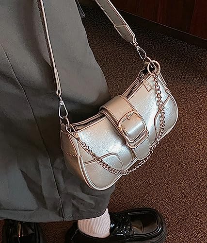 Denim Hobo Bag for Women Canvas Shoulder Crossbody Bags Y2K Small Clutch Totes Handbag Evening Armpit Top Handle Purse 2023