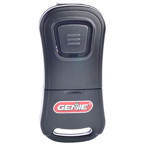 Genie Single Button Garage Door Opener Remotes (2 Pack) - Safe & Secure Access - Each Remote Compatibile Only With Genie Intellicode Garage Door Openers - Model G1T , Black - G1T 2-Pack