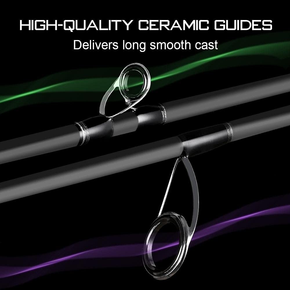 FZZDP Lure Rod 1.98/2.1M Power Carbon Fishing Rod Spinning Casting Carp Fishing Tackle ( Size : 1.98m Casting 4-21g )