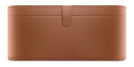 Dyson Tan Leather Presentation Case for Supersonic Hair Dryers, Part No. 968404-01