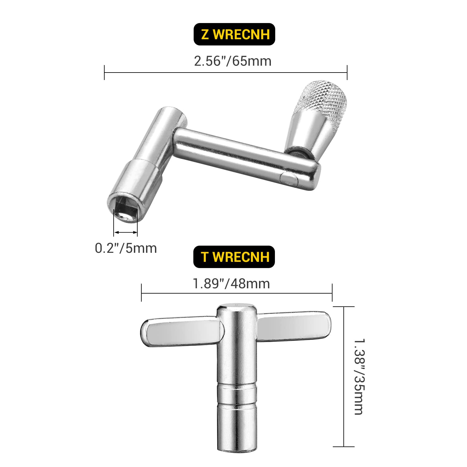 Facmogu 23PCS EVA Material Cymbal Replacement Accessories, Cymbal Stand Tubes, Drum Cymbal EVA Pads Include Wing Nuts, Washers, Cymbal Sleeves & Drum Key - Black