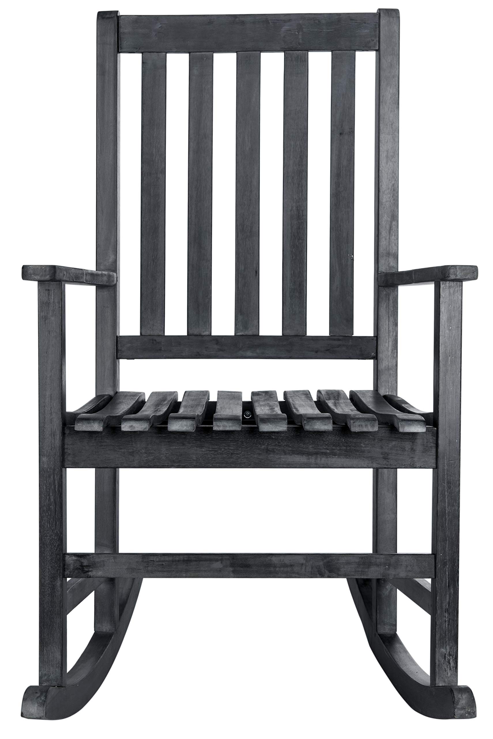 SAFAVIEH Outdoor Collection Barstow Teak Rocking Chair