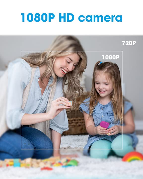 Kestanlora Mini Camera WiFi Hidden Camera Wireless Spy Cam with Night Vision Nanny Cam HD 1080P Home Security and Indoor