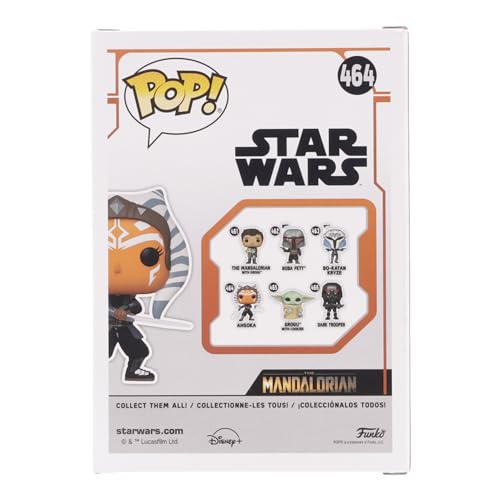 Funko Pop! Star Wars: The Mandalorian - Ahsoka with Lightsabers Vinyl Bobblehead