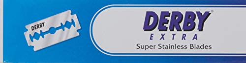 Derby Extra Double Razor Blades, 200 Count