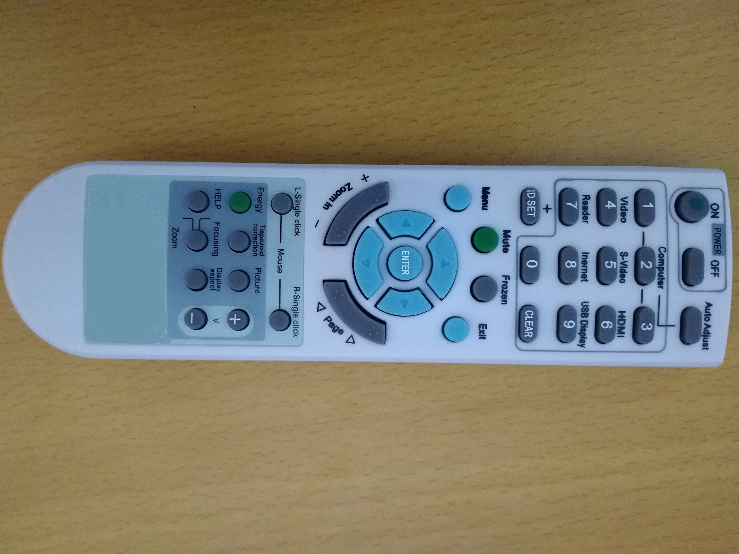 Electron Seller Replacement for NEC Projector Remote Control Rd-450c Rd-448e Vt695 Vt700 Np60 Vt490 Vt491 Vt495 Vt57 Np216 Np300 Np305 Np310 Np40 Np400 Np405
