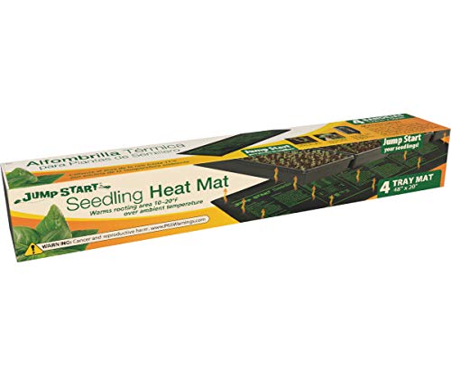 Hydrofarm Jump Start MT10009, 107 Watt UL Certified Seedling, 48"x20" Heat Mat, Jumpstart